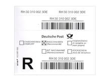 Einschreiben Label National, 500 Stk. | Shop Deutsche Post