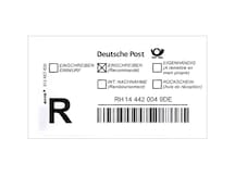 Einschreiben Label National | Shop Deutsche Post