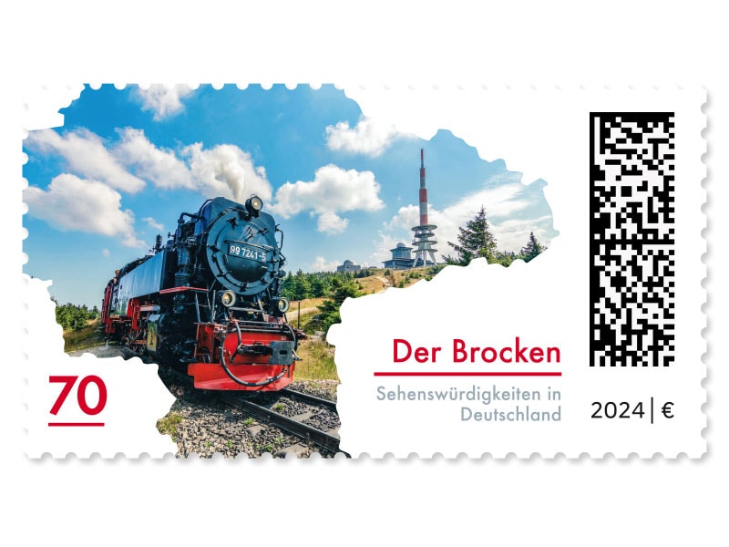 Der Brocken, Briefmarke zu 0,70 EUR, 10er-Bogen | Shop Deutsche Post