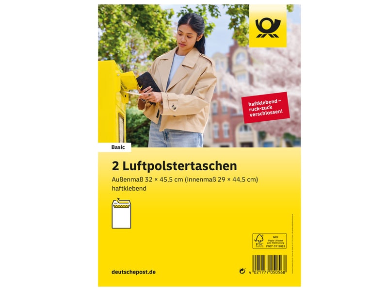 Deutsche Post Luftpolstertasche Typ J, 2 Stück | Shop Deutsche Post