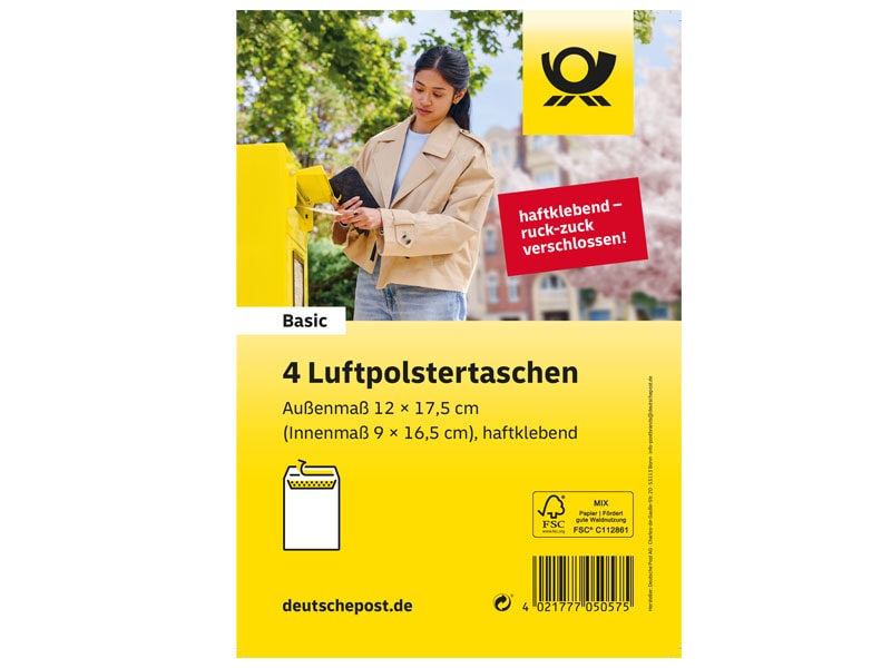 Deutsche Post Luftpolstertasche Typ A, 4 Stück | Shop Deutsche Post